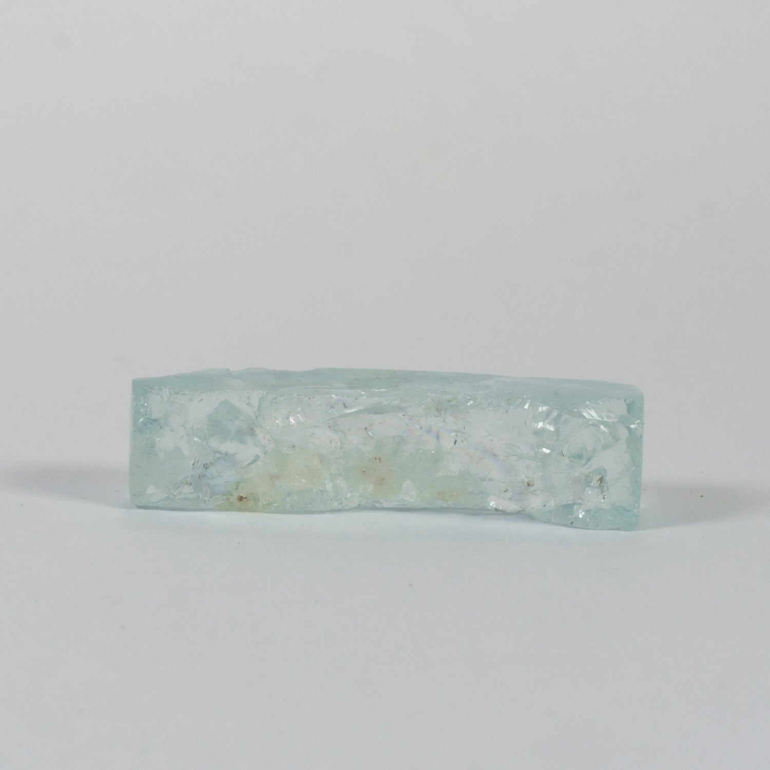 11.46ct Bespoke Rectangular Rough Cut Aquamarine : Lawson Gems - Rough ...