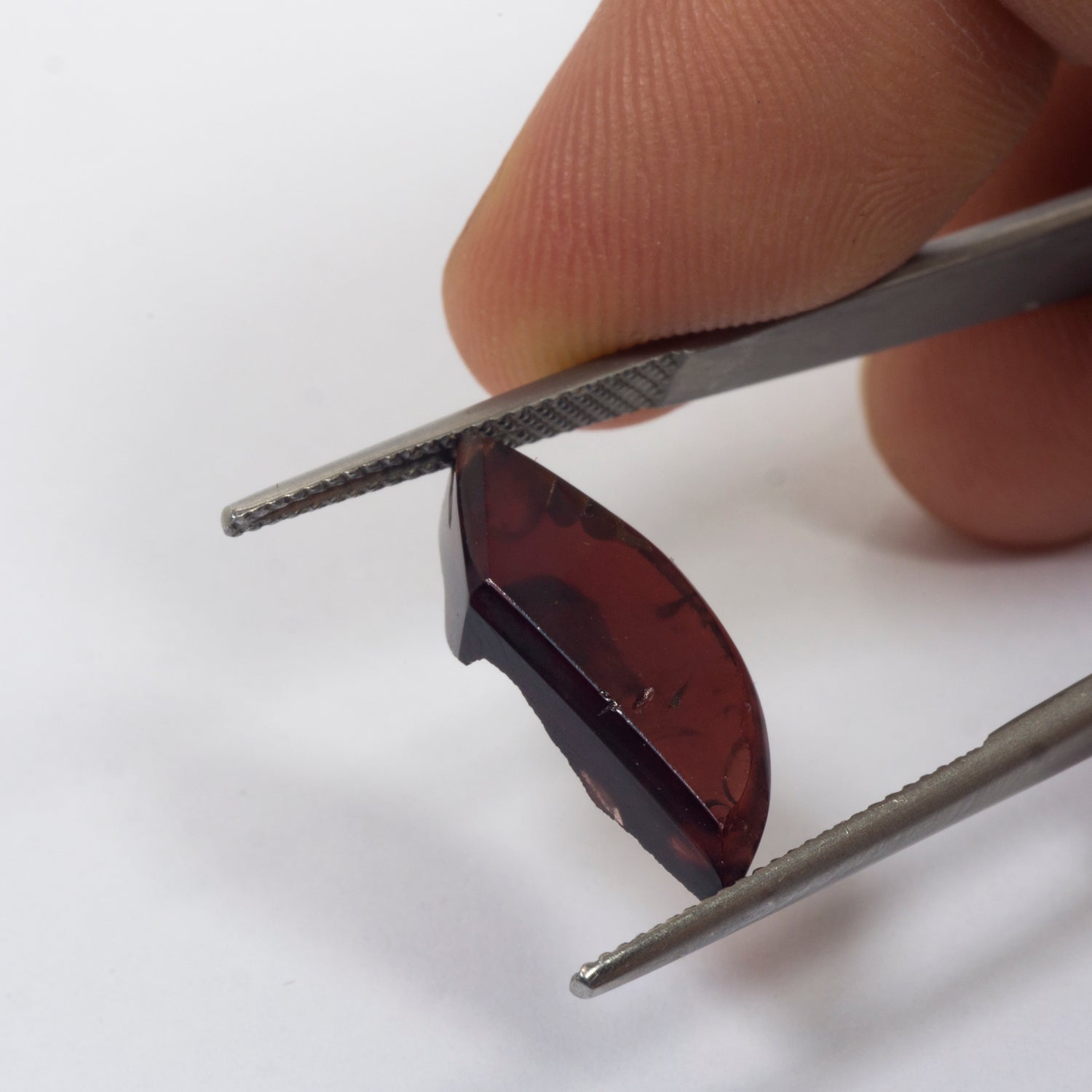 8.61ct Pyrope Garnet Free-form Rough Cut : Lawson Gems - Rough and Cut ...