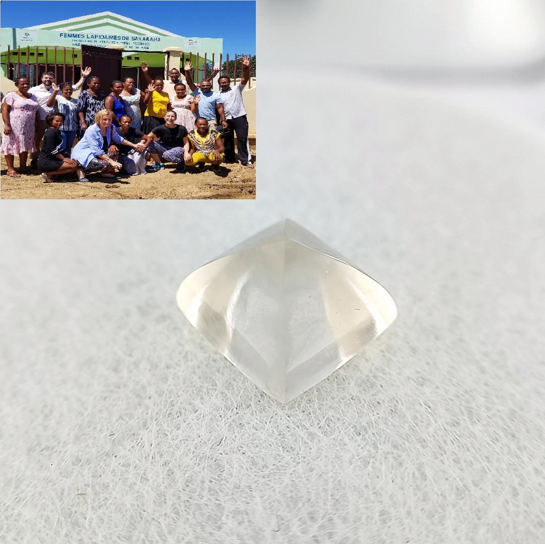 4.67ct Pale Yellow Citrine Rectangular Sugarloaf Cut: Lawson Gems ...